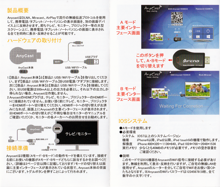 AnyCastでパソコン画面を大型テレビにワイヤレス接続してみた。 | UKEURI BASE